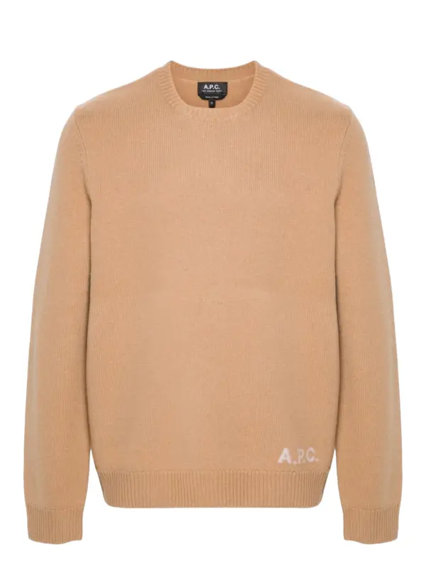 A.p.c. Intarsia-knit Sweater - Neutrals
