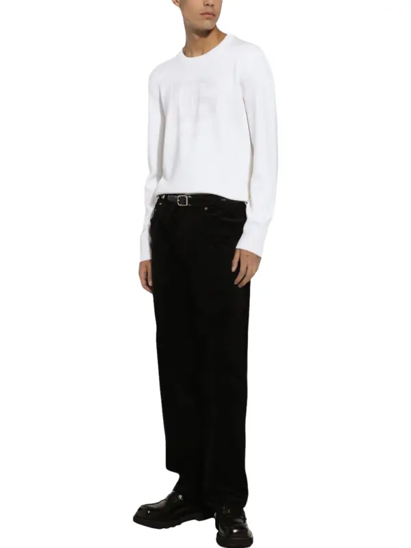 Dolce & Gabbana Crew-neck Sweater - White