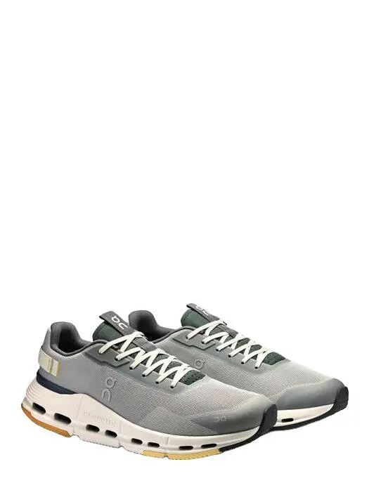 On Cloudnova Form Sneakers - Glacier/olive