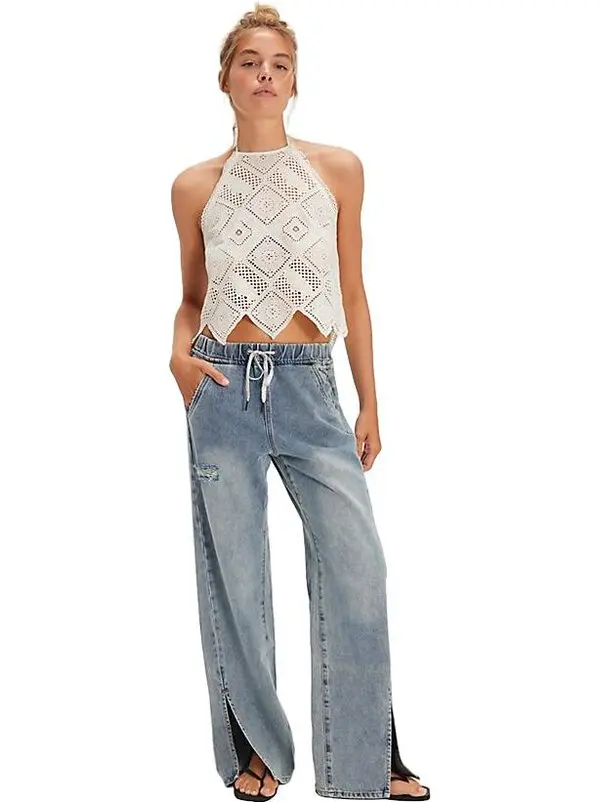 ONETEASPOON Roadhouse Wide-leg Jeans - Salty Dog