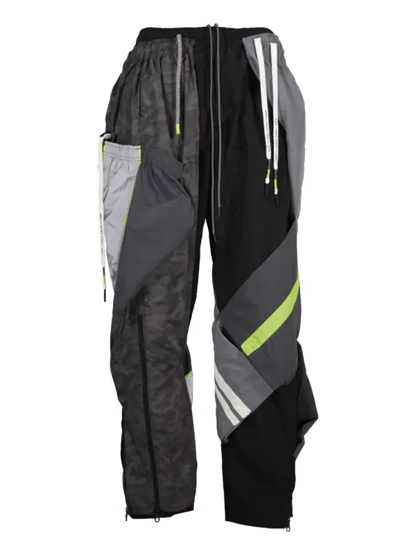 MOSTLY HEARD RARELY SEEN Deconstructed Cargo Joggers - Black