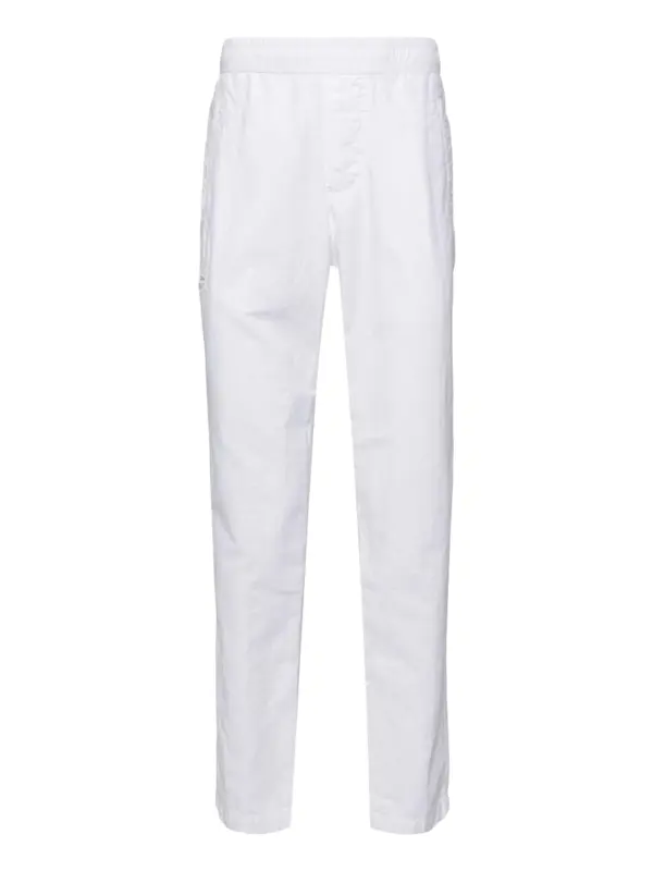 JAMES PERSE Textured Relaxed Trousers - White