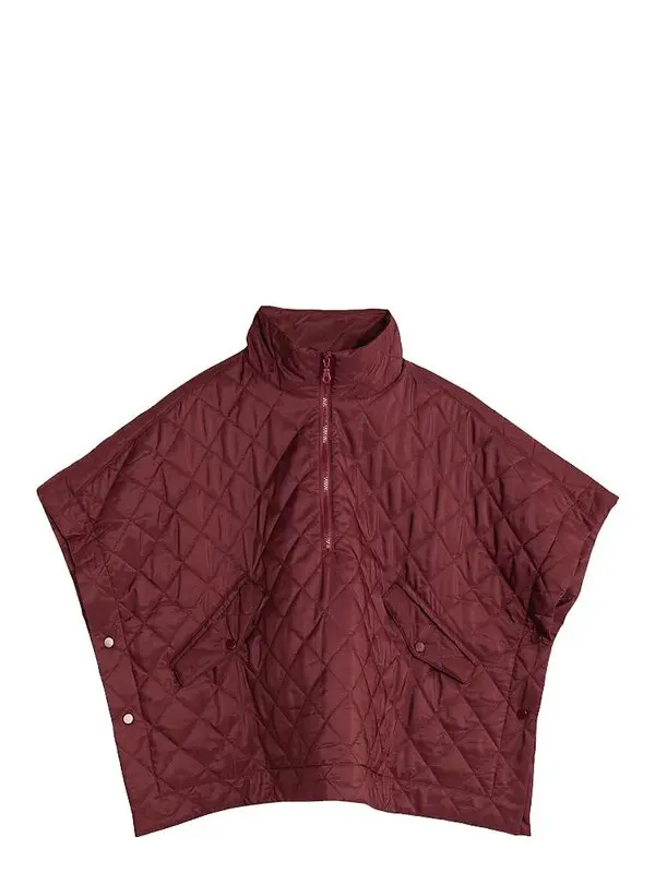 Echo Quilted Poncho - Winter