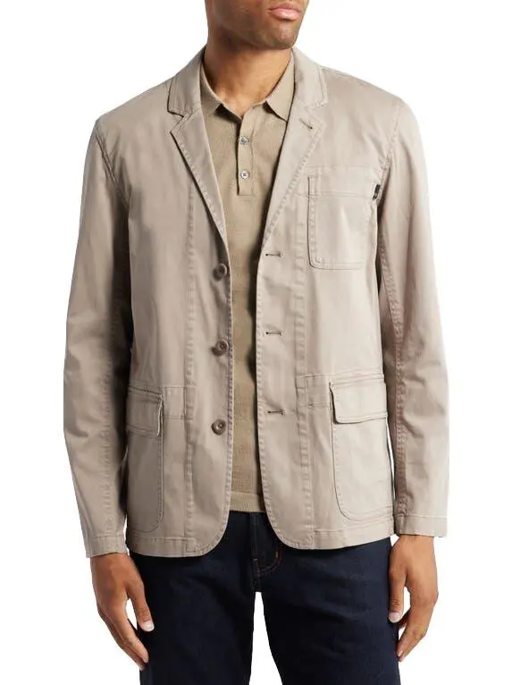 Ag Landon Stretch Cotton Sport Coat - Sulfur Light Sterling