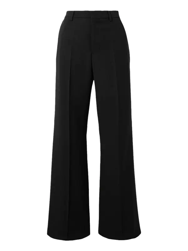 Ami Twill Flared Pants - Black