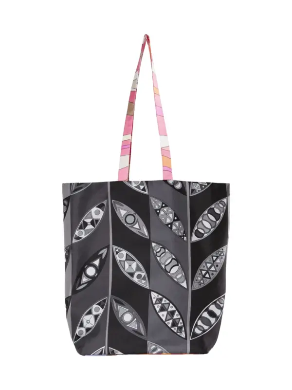 Emilio Pucci Gallery Reversible Tote Bag - Grey