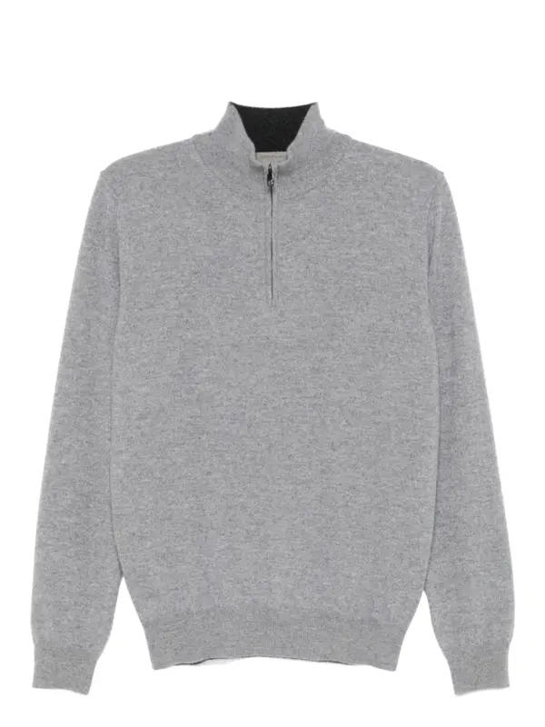 Corneliani Mock-neck Sweater - Grey