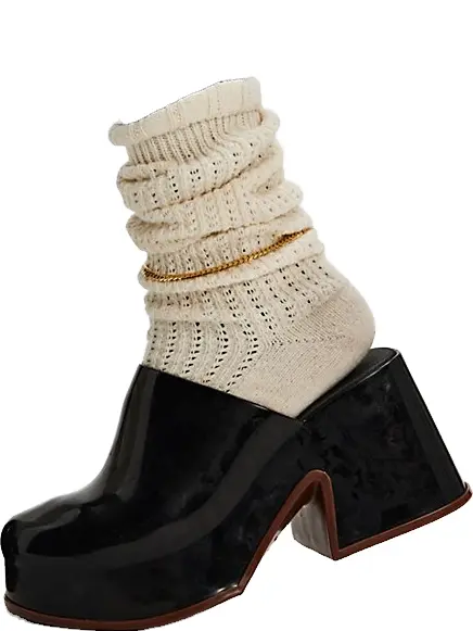 Melissa Mia Clogs - Black