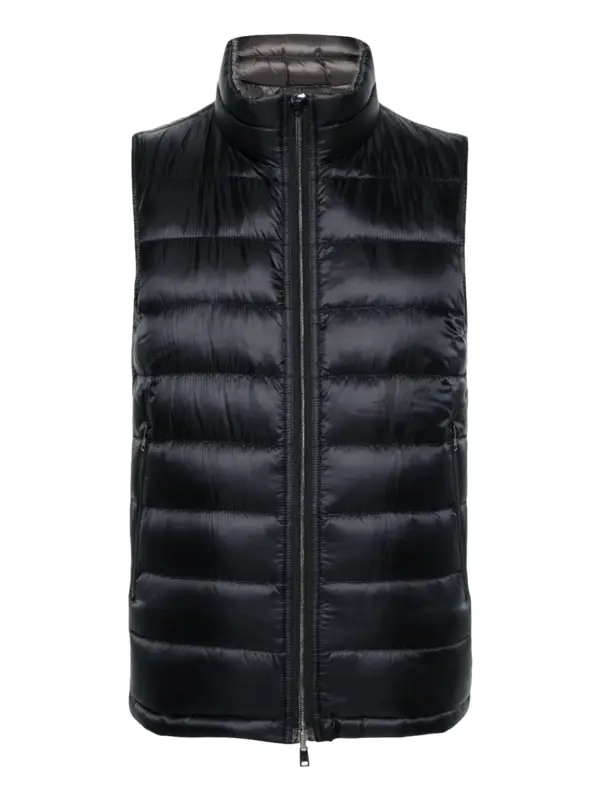Herno Reversible Padded Gilet - Blue