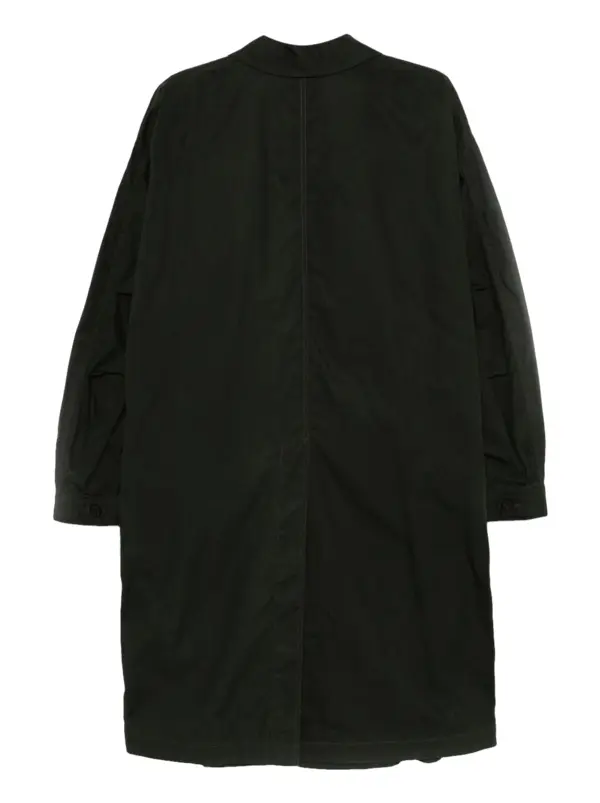 Comme Des Garçons Single-breasted Coat - Green