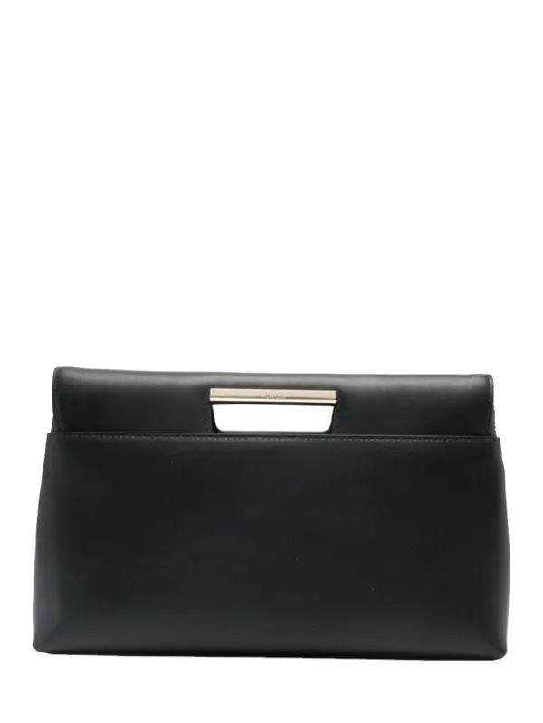 Furla Leather Clutch - Black