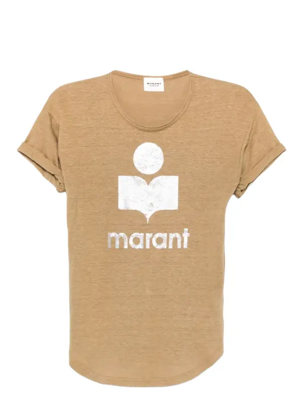 MARANT ETOILE Koldi T-shirt - Brown