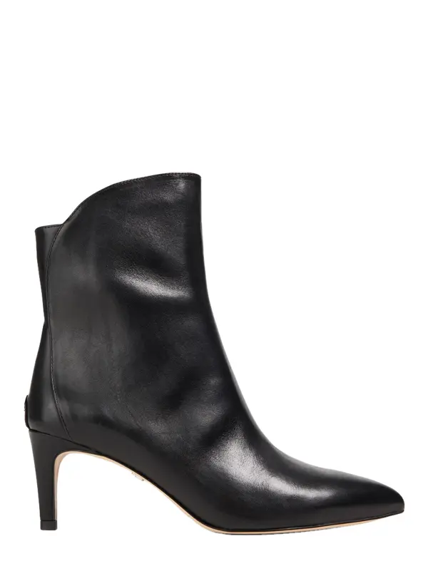 Sam Edelman Leather Ankle Boots - Black