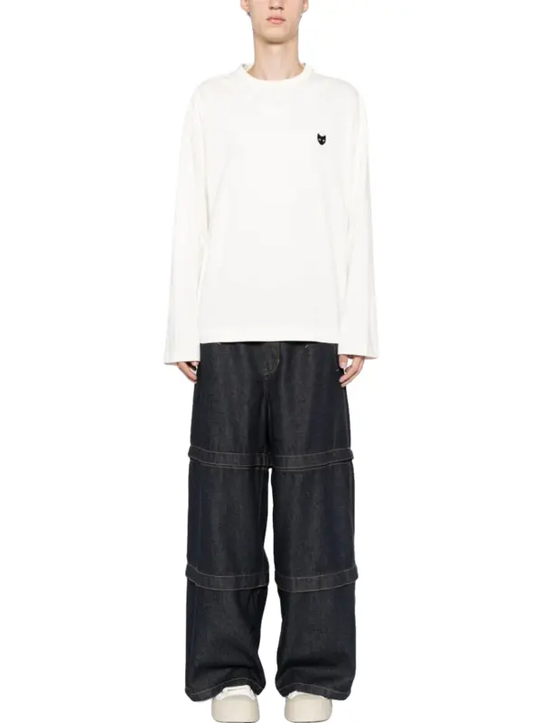 SONGZIO Meta Detachable Leg Panels Jeans - Blue