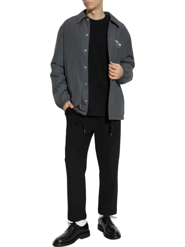 All Saints Underground Shirt Jacket - Grey
