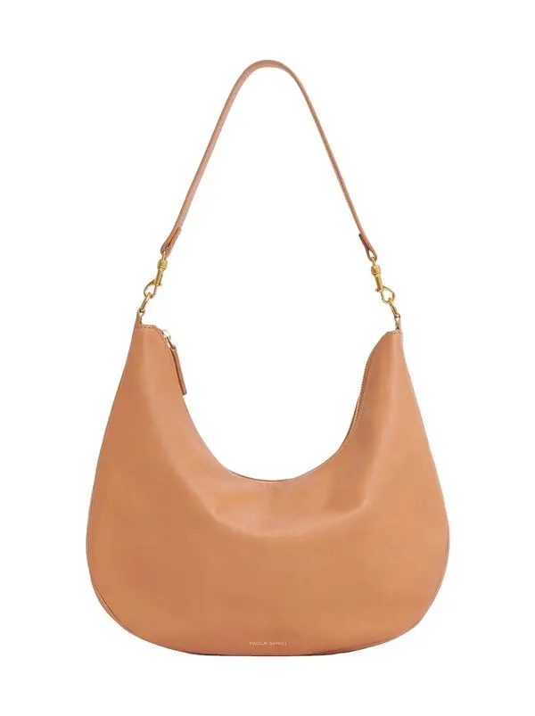 MANSUR GAVRIEL Swing Leather Hobo Bag - Cammello
