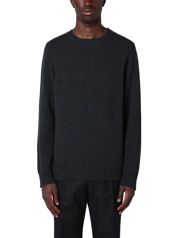 DRUMOHR Crew-neck Cashmere Sweater - Grey
