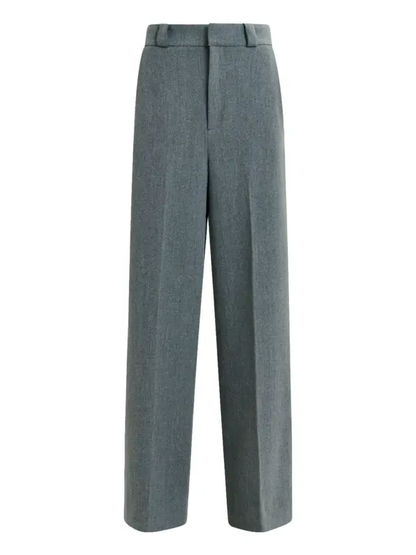 Essentiel Antwerp Ghoul Wide Leg Trousers - Grey