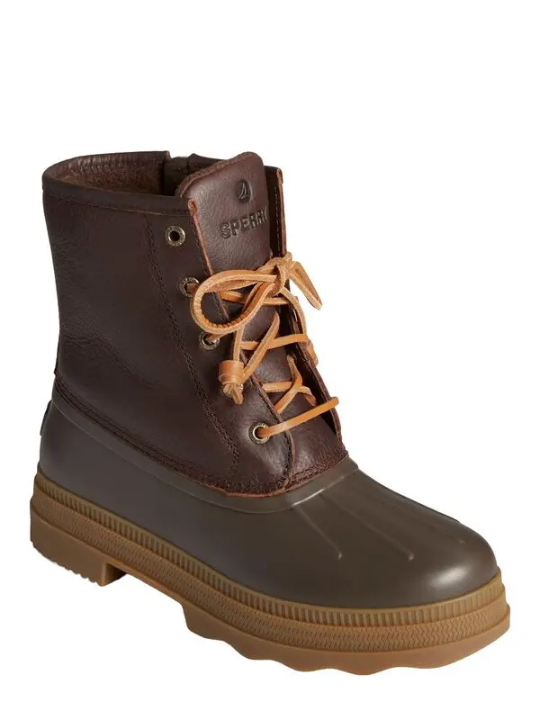 Sperry Saltwater 2.0 Duck Boots - Dark Brown