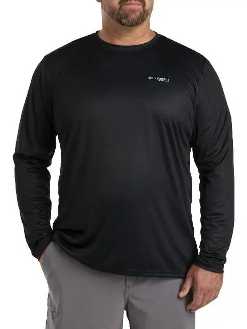 Columbia Terminal Tackle Line Time Long-sleeve T-shirt - Black
