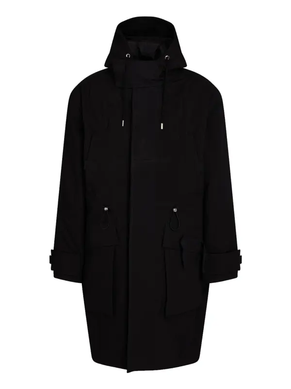 Jacquemus Cotton-blend Canvas Parka - Black