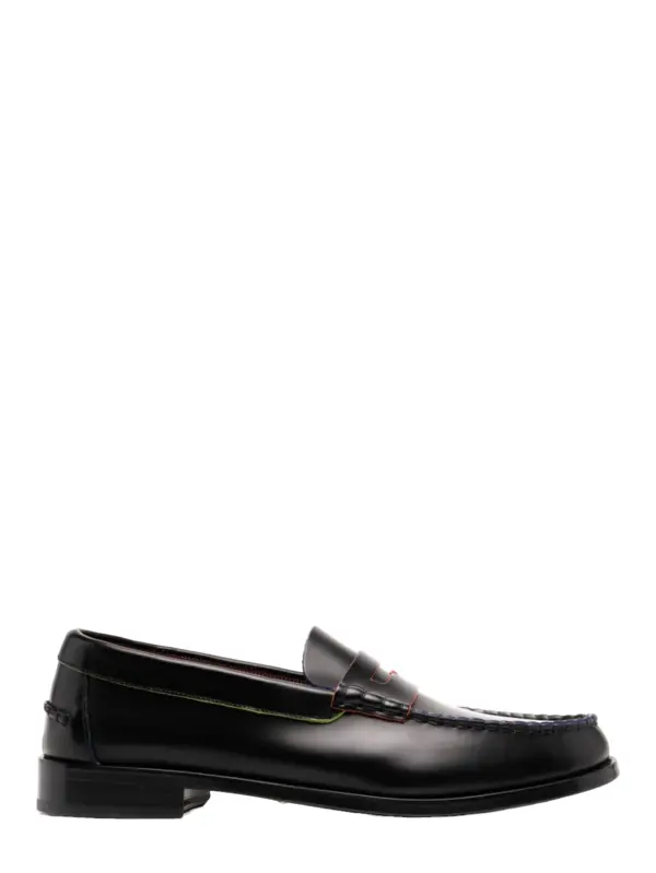 Paul Smith Remi Leather Loafers - Black