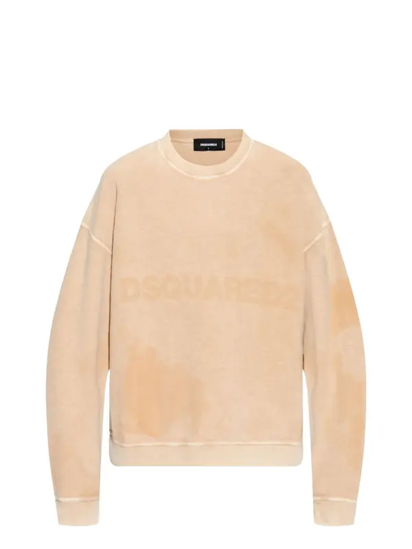 Dsquared2 Logo-print Sweatshirt - Neutrals