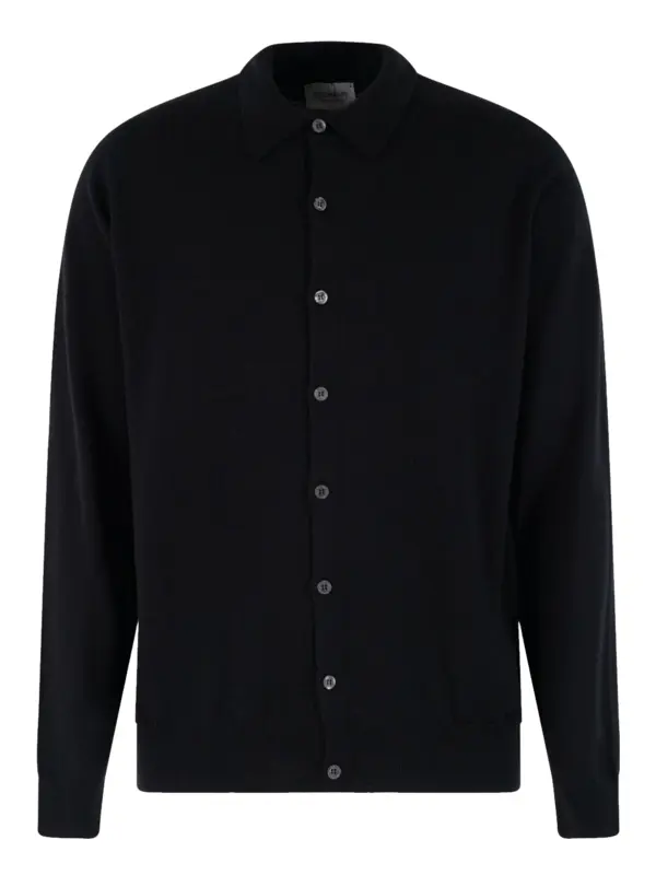 John Smedley Tibor Cardigan - Black