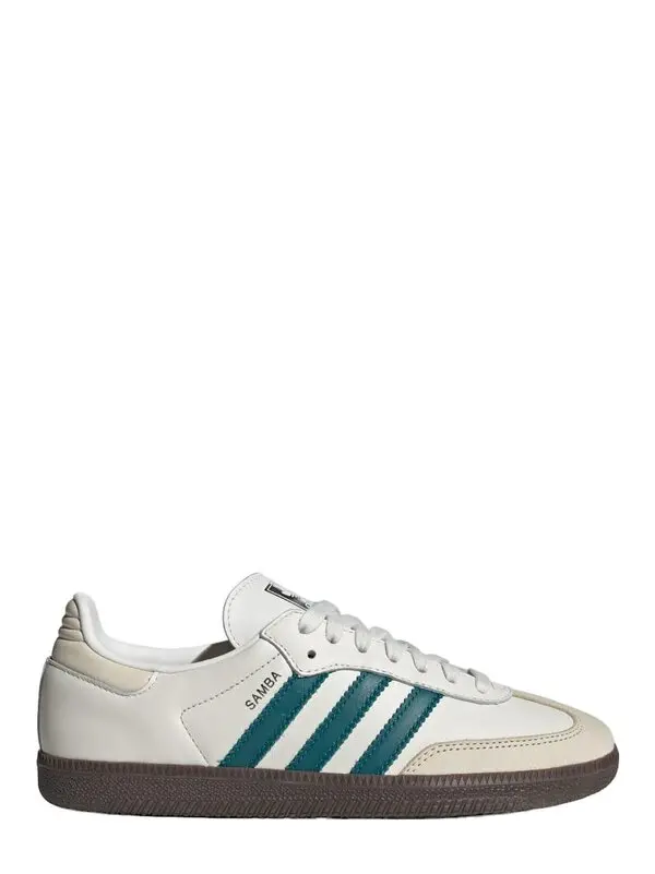 Adidas Samba Og Shoes - Cloud White / Legacy Teal / Wonder White