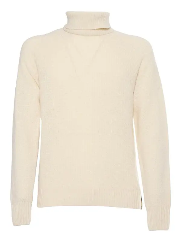K-WAY Virgil Merino Sweater - White