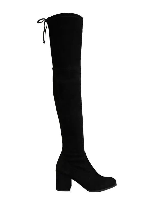STUART WEITZMAN Stretch-suede Over-the-knee Boots - Black