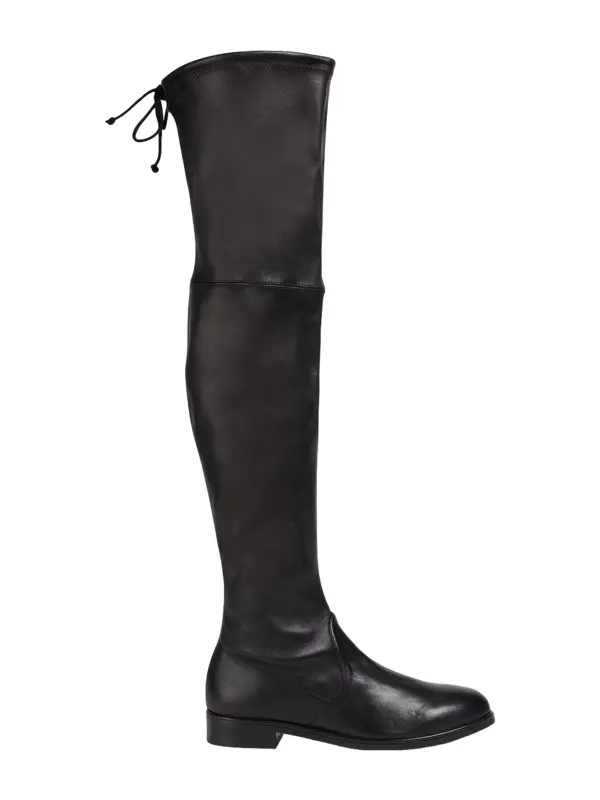 STUART WEITZMAN Leather Over-the-knee Boots - Black