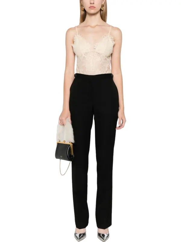 Zimmermann Illustration Lace Bodysuit - Neutrals