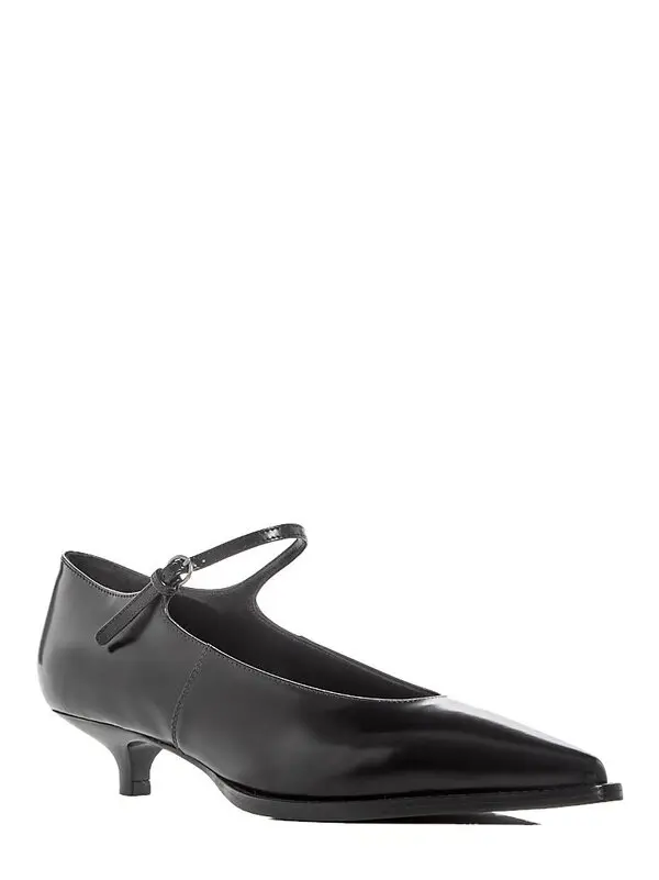 Miu Miu Decollete Mary Jane Pumps - Nero