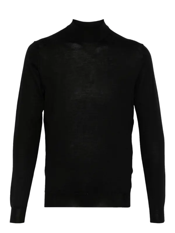 Fedeli Derby Special Sweater - Black
