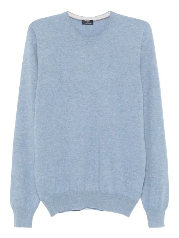 BARBA NAPOLI Cashmere Jumper - Blue