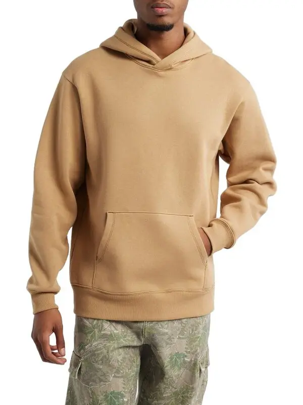 Bp. Fleece Hoodie - Tan Cartouche