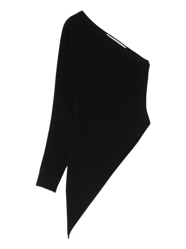 Alexander Wang One-shoulder Top - Black
