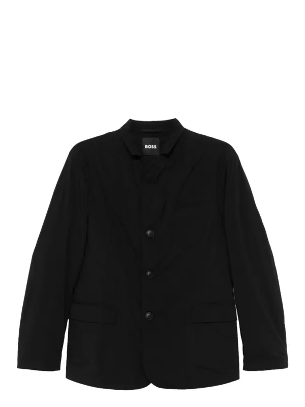 Hugo Boss Padded Blazer - Black