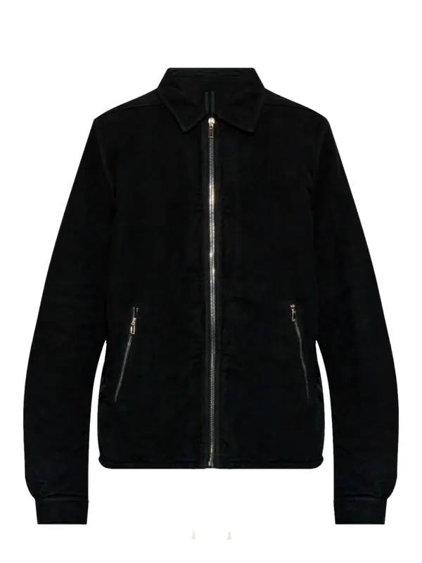Rick Owens Zipped Jacket - Black