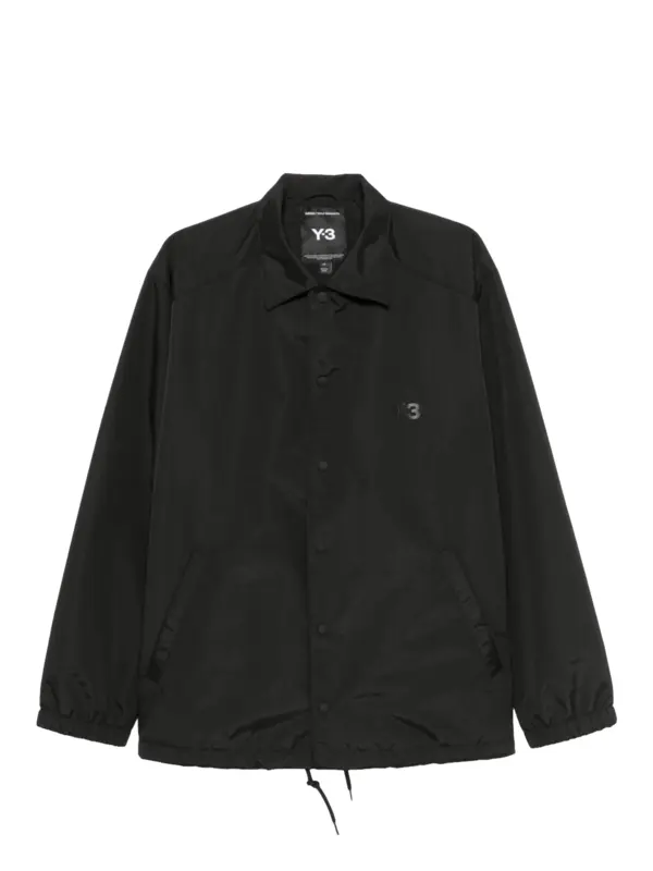 Y3 Graphic-print Jacket - Black