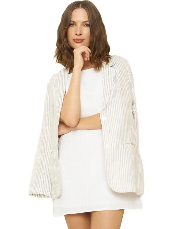 WHIMSY + ROW Parker Blazer - Stripe
