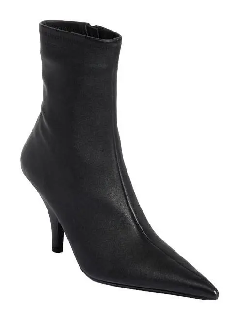 Alexander Wang Diablo Pointed Toe Sock Bootie - Black