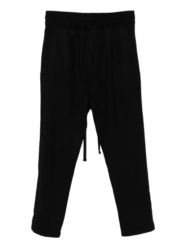 THOM KROM Tapered Trousers - Black