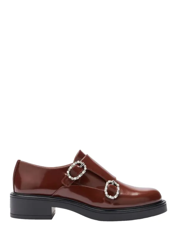 STUART WEITZMAN Leighton Loafers - Brown