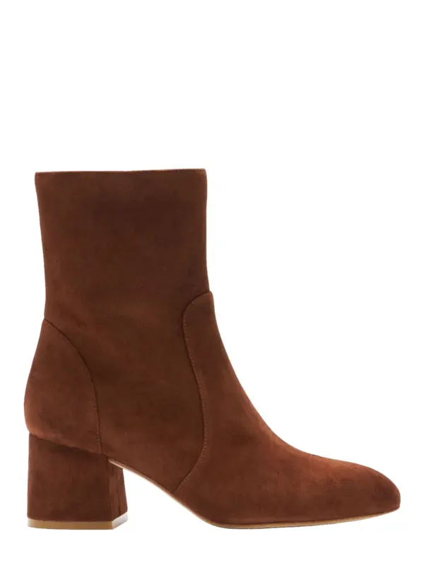 STUART WEITZMAN 60mm Yuliana Ankle Boots - Brown