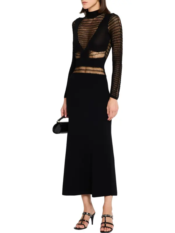 IRO PARIS Beryl Knit Midi Dress - Black