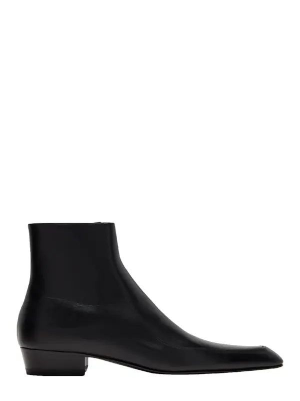 Saint Laurent Augustin Ankle Boots - Black