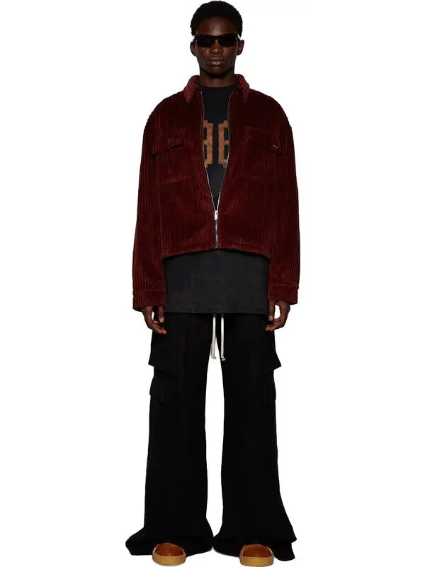 NAHMIAS Boxy Zip Up Jacket - Saffron