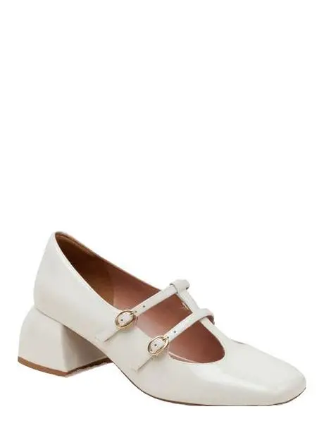 Linea Paolo Maurice Mary Jane Pump - Ivory